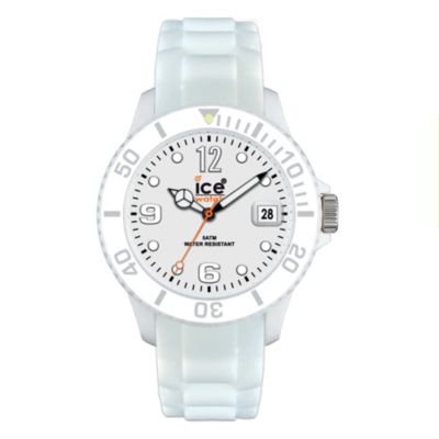 Ice-Watch Ladies' Bright White Silicon Strap Watch - H. Samuel the Jeweller